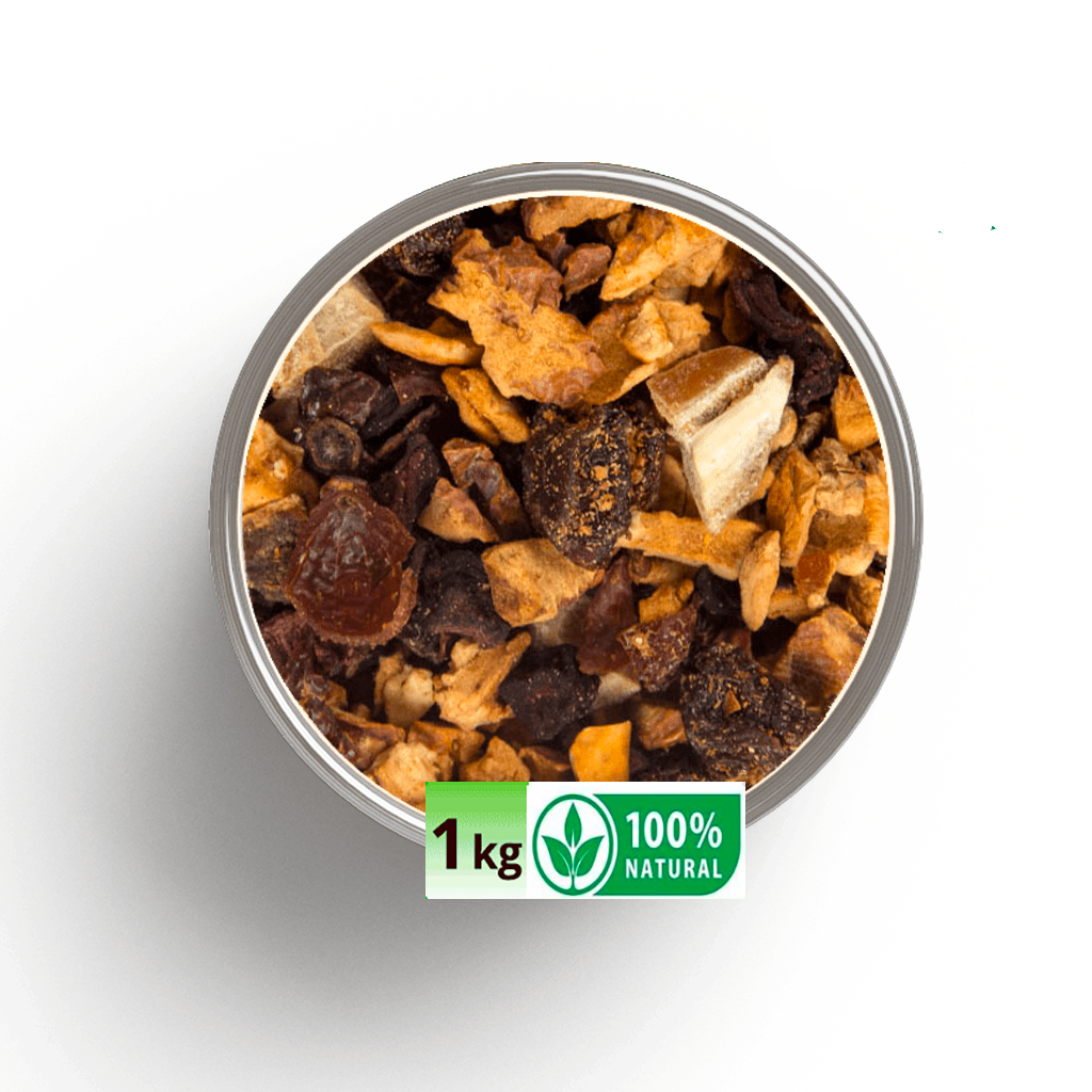 Infusion fruitée duo délicieux (Pomme, caramel) BIO en vrac – Thés ...