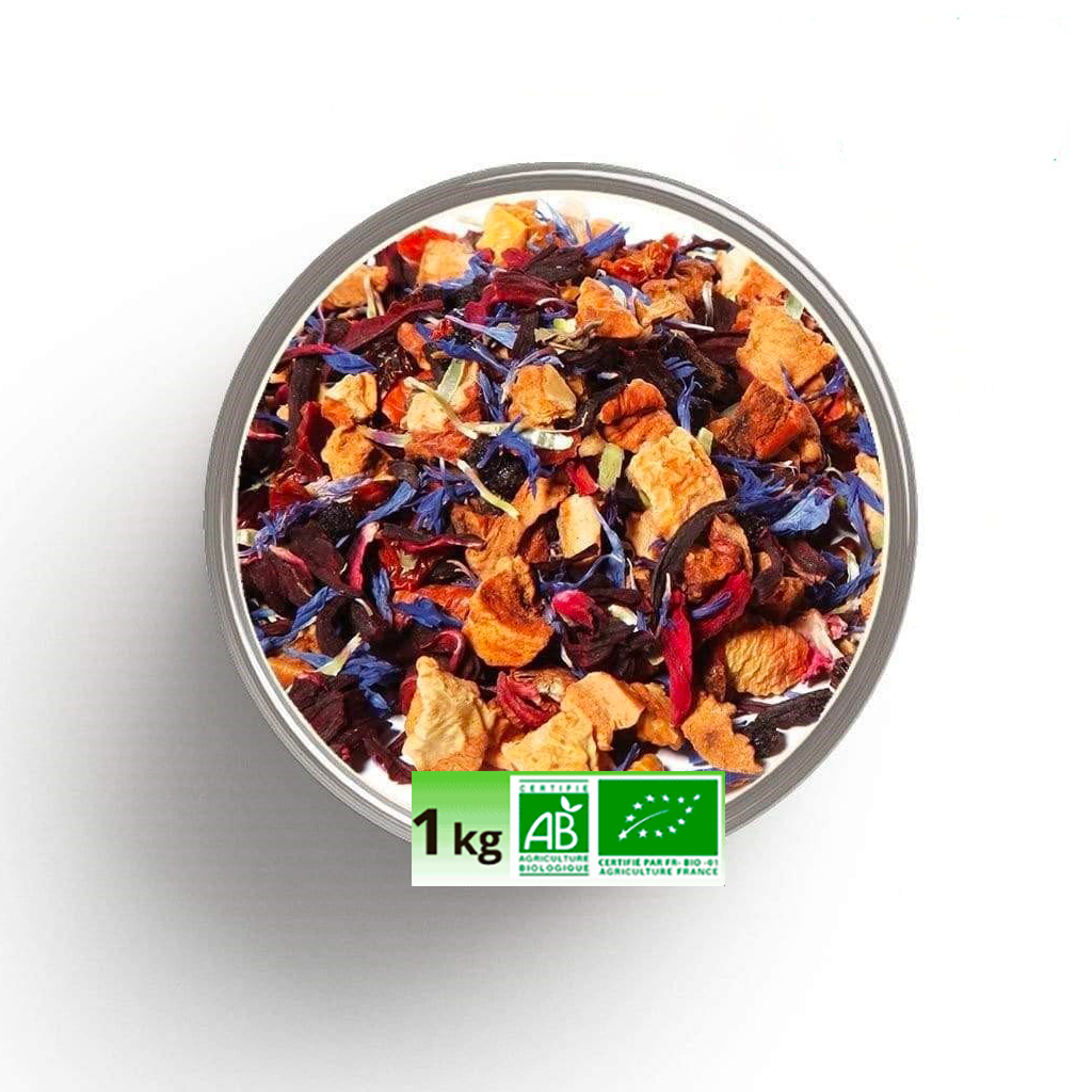 Infusion fruitée sixième sens (sureau, vanille) BIO en vrac – Thés ...