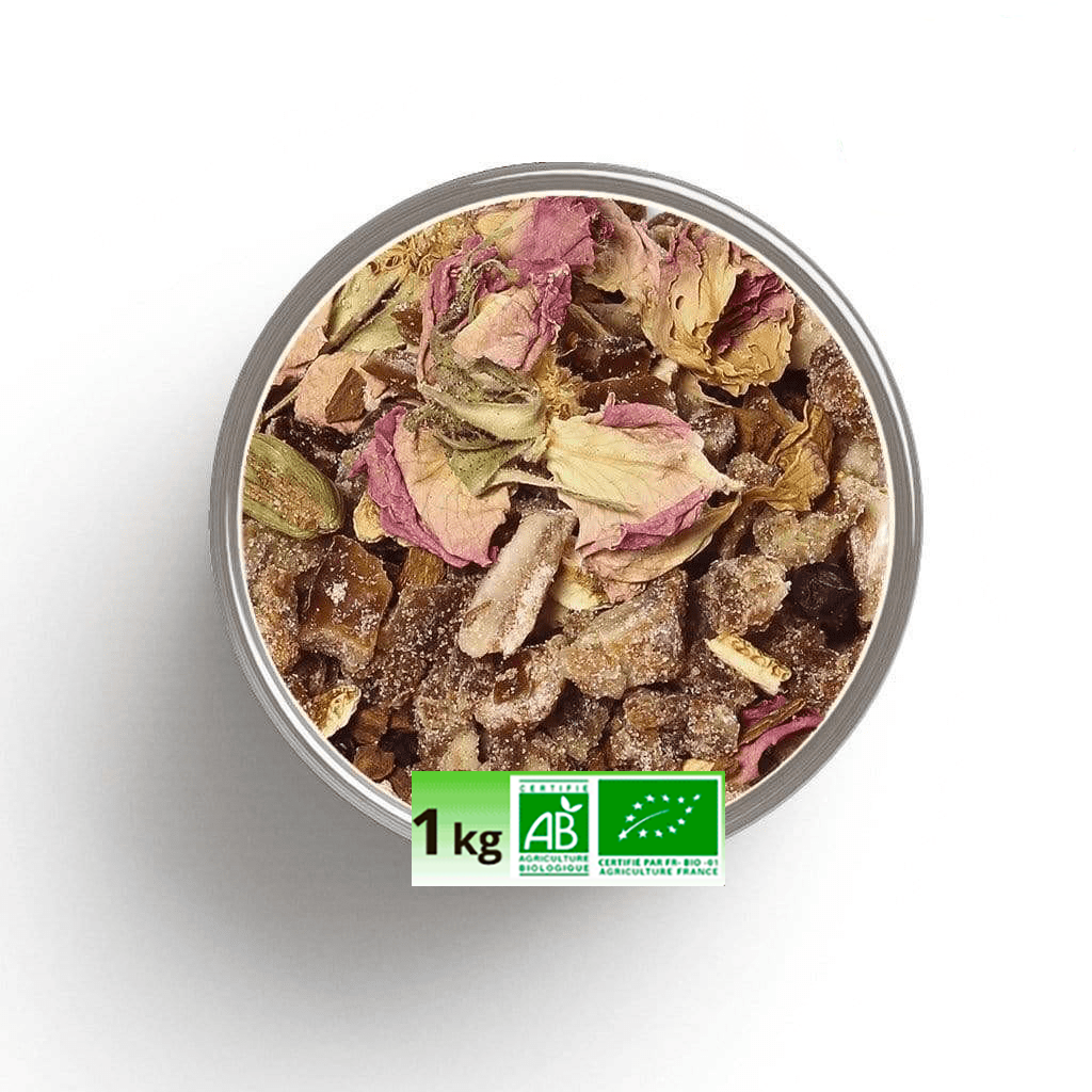 Infusion fruitée trio insolite (mangue, citron, poivre) BIO en vrac ...