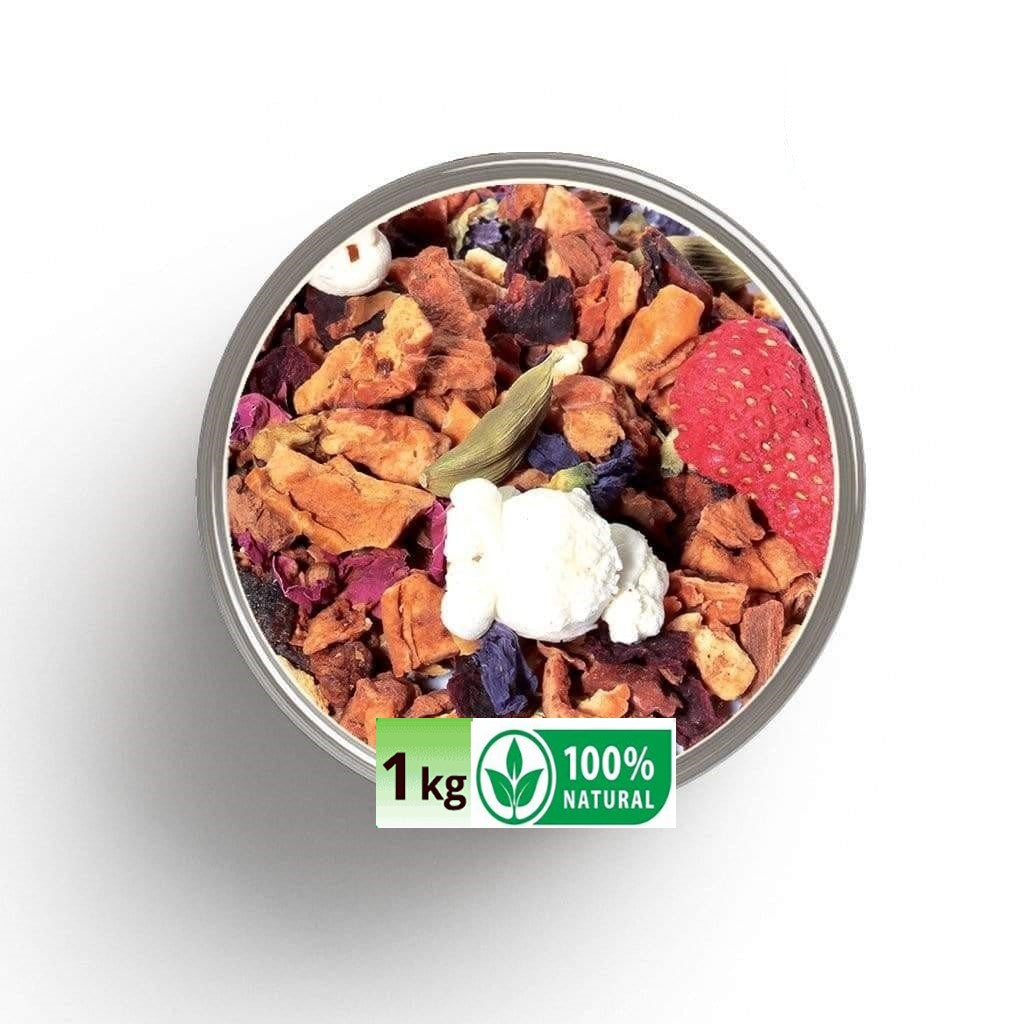 Infusion fruitée mix oriental (Coriandre, fraise de bois) en vrac ...