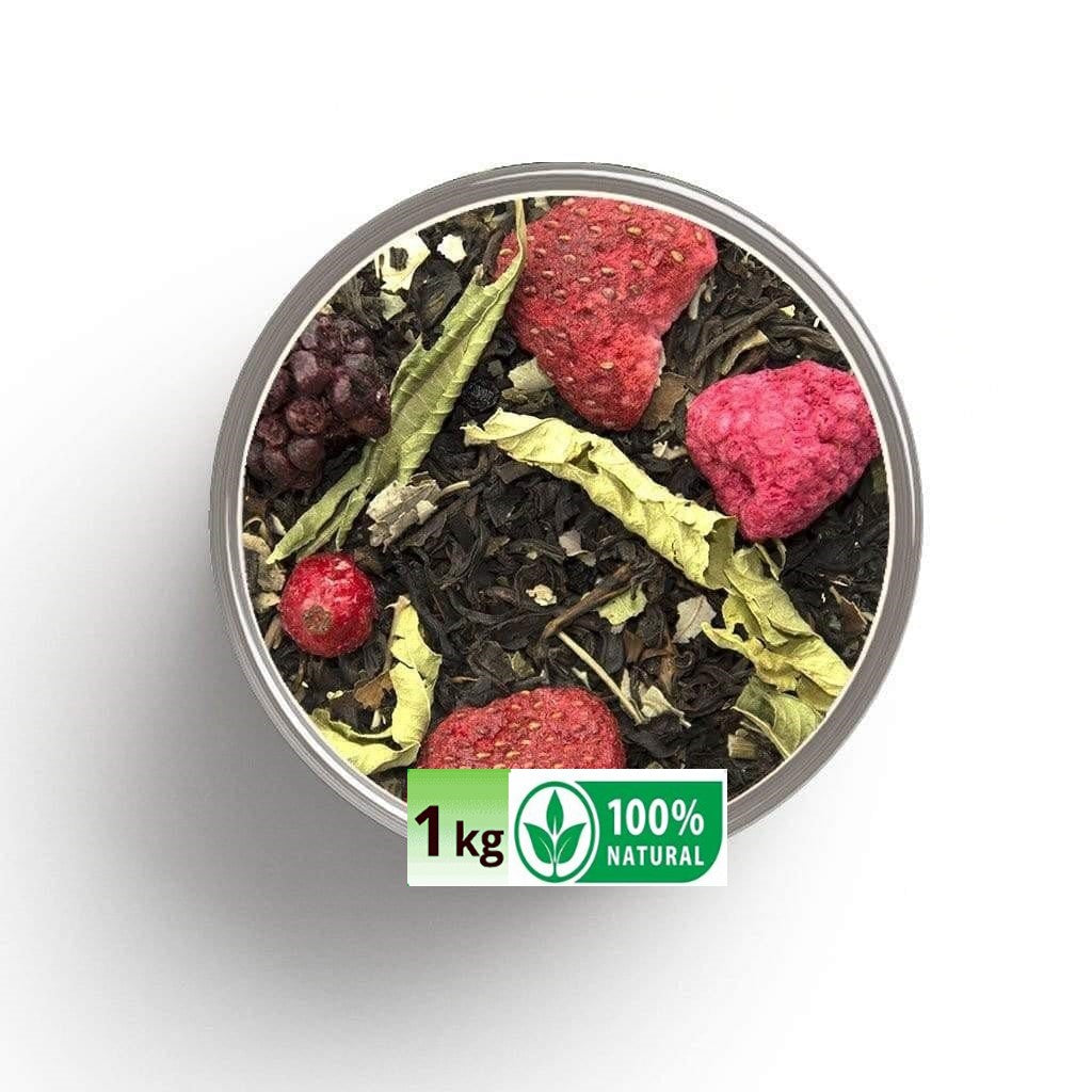 Thé noir Carmin (Fruit rouges) en vrac – Thés Direct : Grossiste Thé Bio